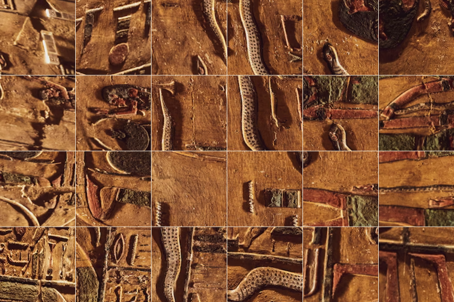 Photo puzzle game of map